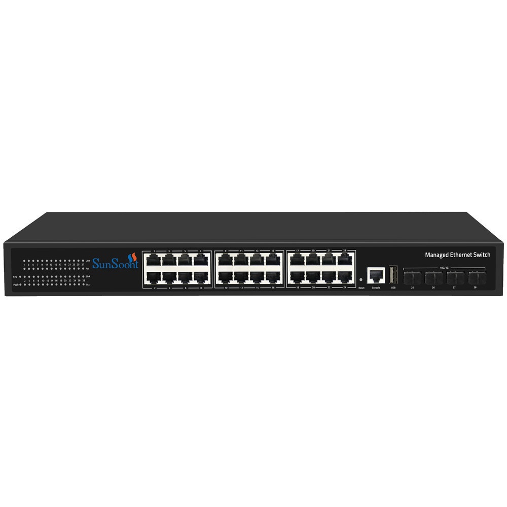 24 Port Gigabit Managed Ethernet Switch