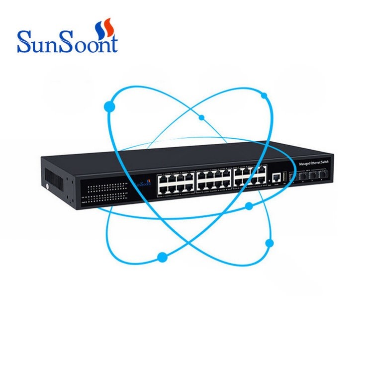 24 Port Gigabit Managed Ethernet Switch