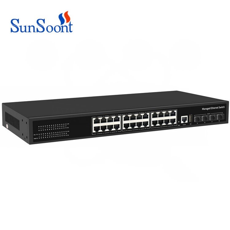 24 Port Gigabit Managed Ethernet Switch