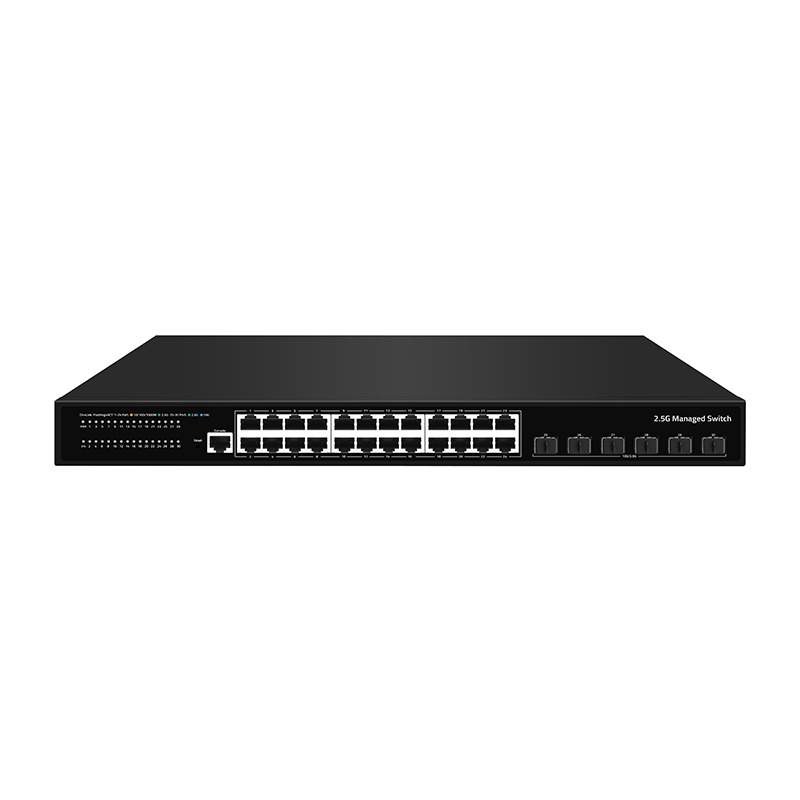 30 Port L3 Managed 10g Uplink 2 5g Ethernet Switch
