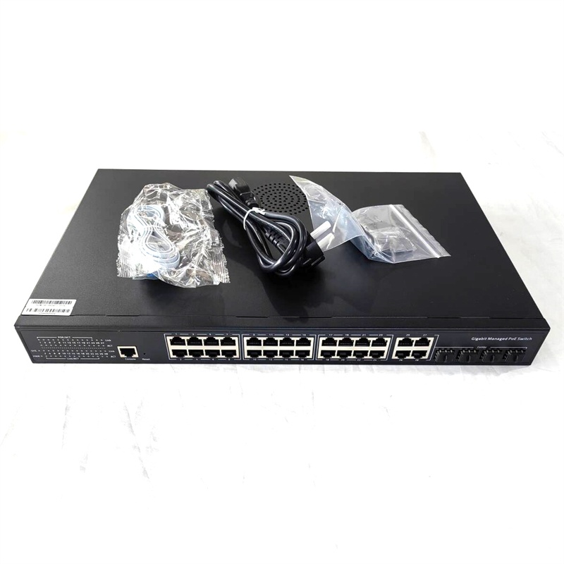 32 ports Gigabit-managed POE switch